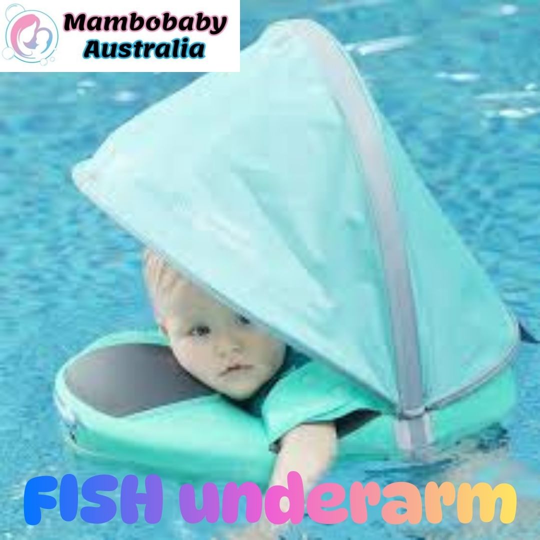 Fin-Tastic Fish Waist Float – Safe & Fun Toddler Swim Float – Mambobaby ...